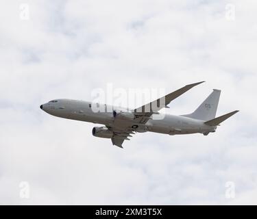 BOEING P-8A POSEIDON reconnaissance aircraft in Luftwaffe markings ...