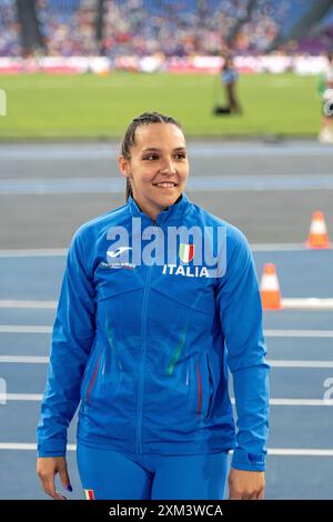 Elisa Molinarolo (Italy), pole vault women final at the European ...