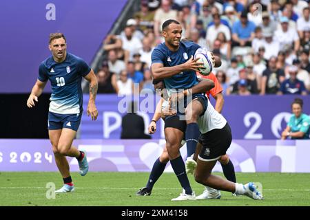 Varian Pasquet (France), Rugby Sevens, Men's Pool C between Fiji and ...
