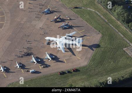 RIAT 2024 Fairford the RAF Boeing C-17A Globemaster III is a four ...
