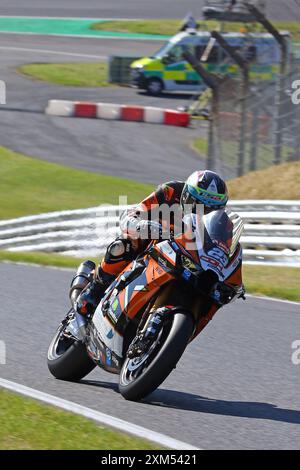 Luke Hedger - Whitecliffe CDH Racing Kawasaki - Rider number 23 on a ...