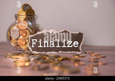 Book with wooden blocks with word exam. Preparation for examination ...