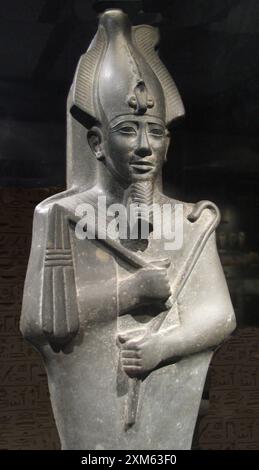 7252. Statue of Osiris, the god of fertility, agriculture, the ...