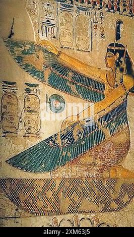 7284. Maat goddess of Truth, justice and the cosmic order in ancient Egyptian Mythology ...