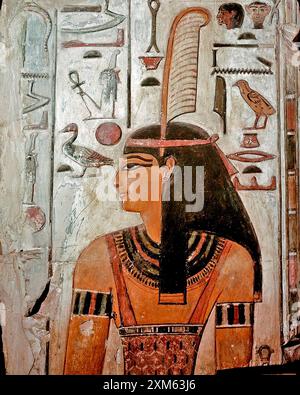 7284. Maat goddess of Truth, justice and the cosmic order in ancient ...