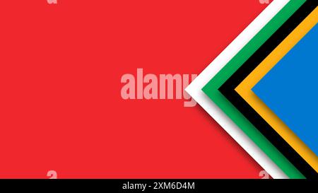Abstract colored background for the Olympic Games. Geometric shapes in ...