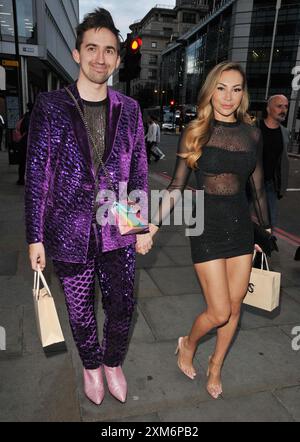 Michael Joseph Hardwick and AJ Bunker at the Garnier Pride & LGBTQIA+ ...