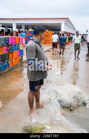 Tanur Fishing Harbor in Tanur Nagaram, the largest Harbor in Malappuram ...