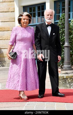 Richard Gaul mit Ehefrau Sybille Gaul bei der Eröffnung der 112 ...