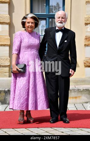Richard Gaul mit Ehefrau Sybille Gaul. Eroeffnung der Bayreuther ...