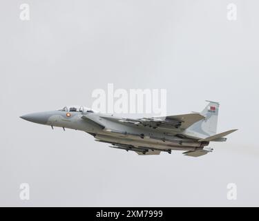 Qatari Emiri Airforce Boeing F-15QA Ababil military jet fighter ...