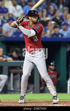 Arizona Diamondbacks' Lourdes Gurriel Jr. in action during a baseball ...