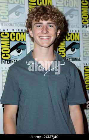 Walker Scobell beim Photocall zur Disney Serie Percy Jackson and the ...