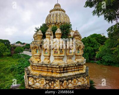 25-07-2024, Saswad, India, Sangameshwar Temple, Ancient Sangameshwar ...