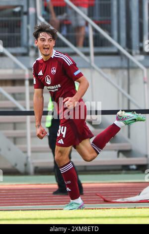 Nuremberg, Germany. 26th July, 2024. Soccer: Test match, 1. FC ...