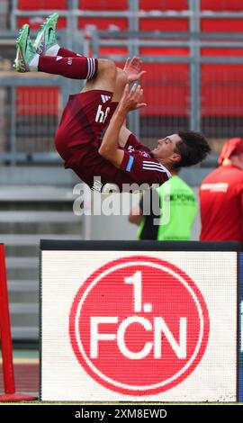 Nuremberg, Germany. 26th July, 2024. Soccer: Test match, 1. FC ...