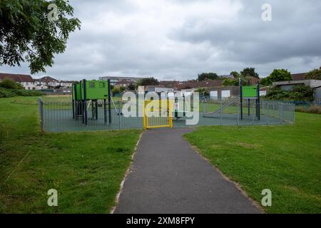 Colebrook playground, Kingswood, Bristol, UK Stock Photo - Alamy