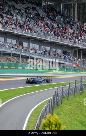 Williams Racing Thai rider Alexander Albon pictured during preparations ...