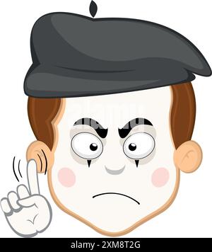 man saying no cartoon illustration Stock Vector Image & Art - Alamy