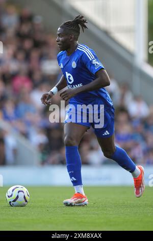 Leicester City's Caleb Okoli during the Sky Bet Championship match at ...