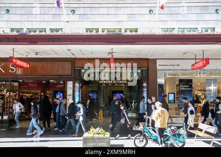 Dymocks bookshop and stationary store in George street,Sydney city ...