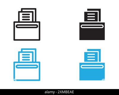 Archival folder icon Stock Vector Image & Art - Alamy