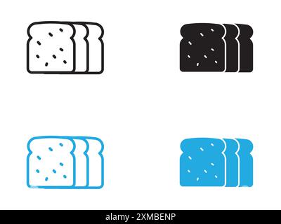 Fresh loaf icon, outline style Stock Vector Image & Art - Alamy