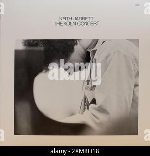 Vintage vinyl record cover, Keith Jarrett, Sun Bear Concerts, 10 LP box ...