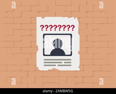 The missing anonymous people illustration Stock Vector Image & Art - Alamy