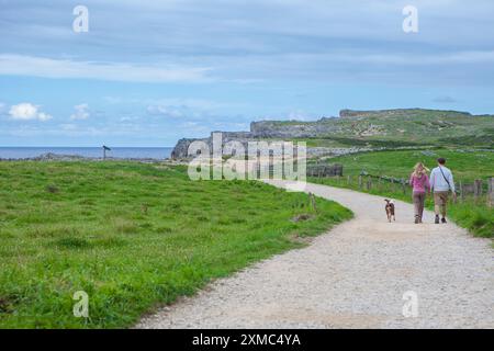 Route of the Bufones, Bufones de Pria, Llames, Asturias, Spain Stock ...