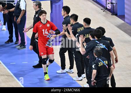 ISHIKAWA Yuki, volleyball preliminary round pool C, Japan vs Germany (2 ...