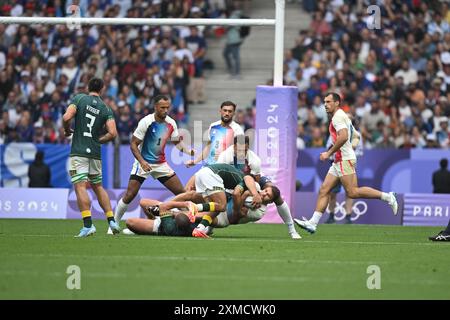 Varian Pasquet and Antoine Dupont (France), Rugby Sevens, Men's Semi ...