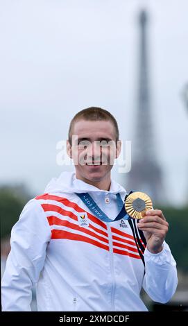 Remco Evenepoel (Belgium) Gold medal during Cycling Road - Women's ...