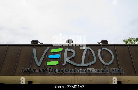 Hitzacker, Germany. 27th July, 2024. Musicians from the Kuss Quartet ...