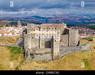 Melfi Castle, Province of Potenza, Basilicata Region, Italy Stock Photo ...