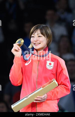 Natsumi Tsunoda ( JPN ) Gold, Judo, Women -48 kg during the Olympic ...