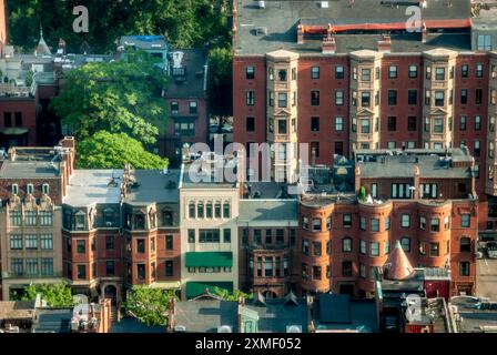 Traditional Bostonian architecture Stock Photo - Alamy