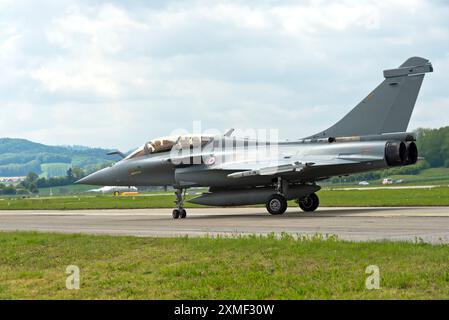 Dassault Rafale B twin-seater multi-role combat aircraft of the French ...