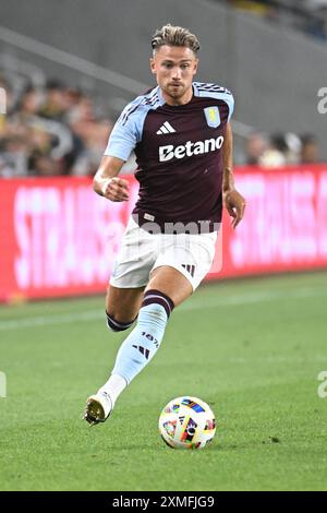 Aston Villa defender Matty Cash during the UEFA Champions League ...