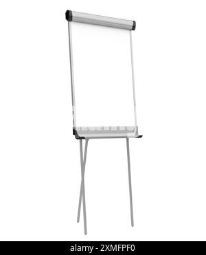 Blank Flip Chart Isolated Stock Photo - Alamy