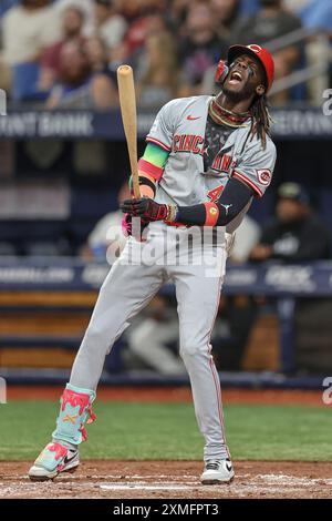 Tampa Bay Rays second base Curtis Mead poses for a portrait during ...