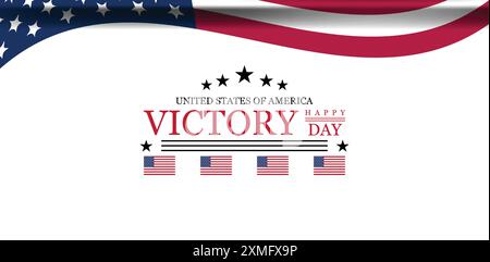 Honoring the Heroes Victory Day in the USA Stock Vector Image & Art - Alamy