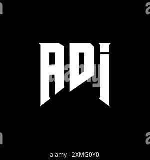 ADI letter logo design for technology company. ADI logo design black ...