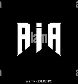 AIA letter logo design for technology company. AIA logo design black ...