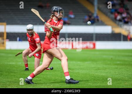 July 27th, 2024, Laura Treacy of Cork during the All Ireland Camogie ...