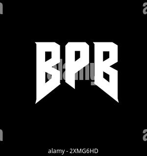 BPB letter logo design for technology company. BPB logo design black ...