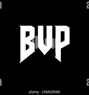 BVP letter logo design for technology company. BVP logo design black ...
