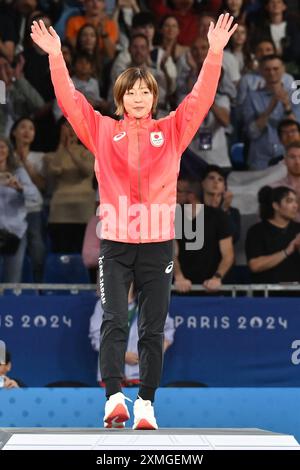 Natsumi Tsunoda ( JPN ) Gold, Judo, Women -48 kg during the Olympic ...