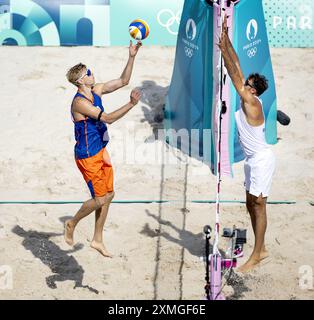 Alex Ranghieri in action at Beach Pro Tour Future 2025 in Messina ...