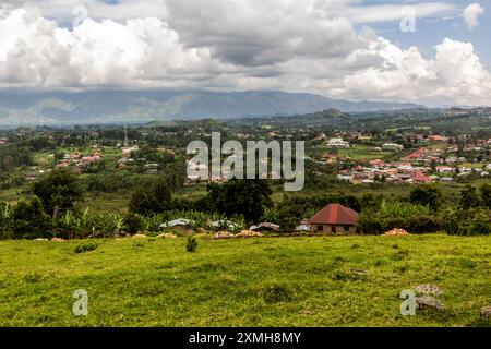 Aerial view of Fort Portal, Uganda Stock Photo - Alamy